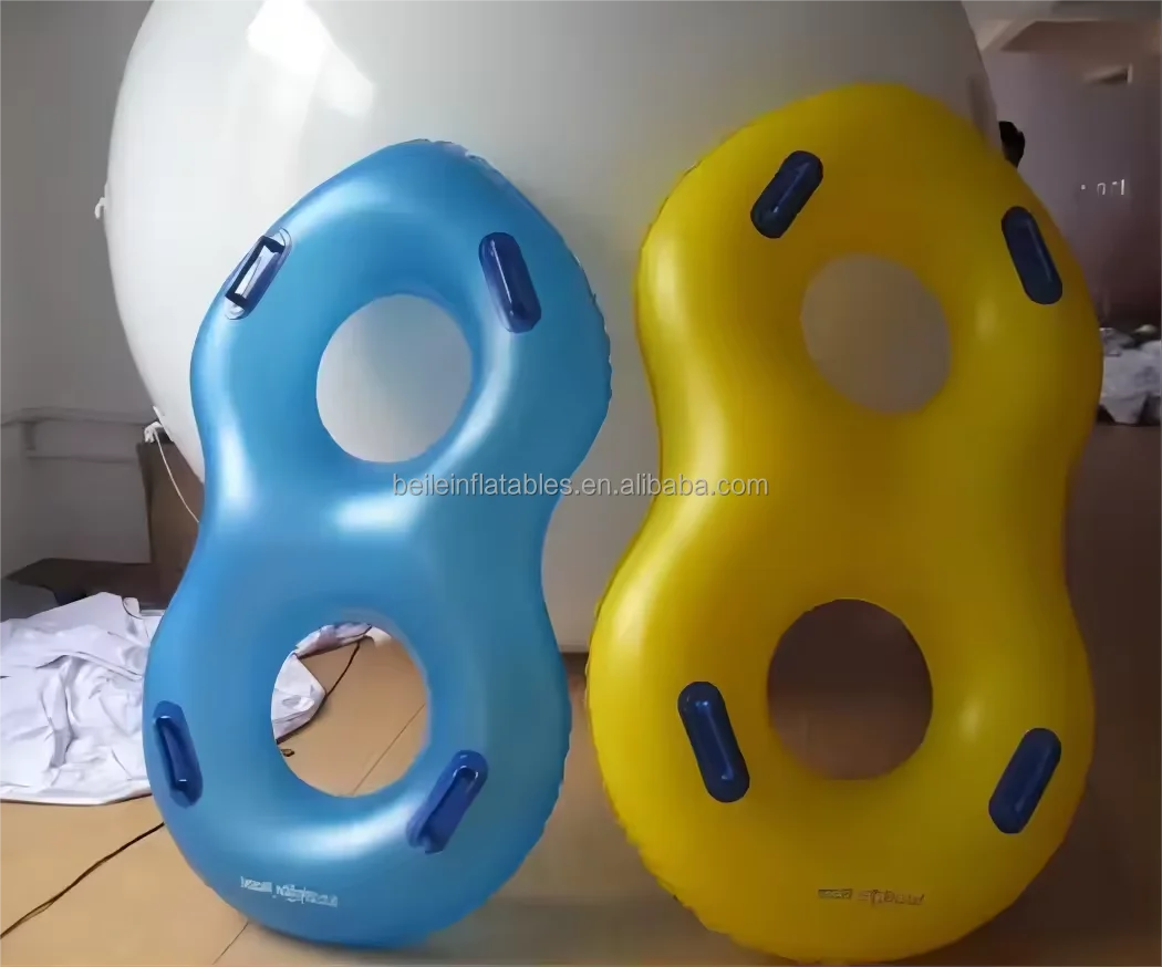 Beile Water Swimming Pool Float - Double Size Adult Inflatable Ring