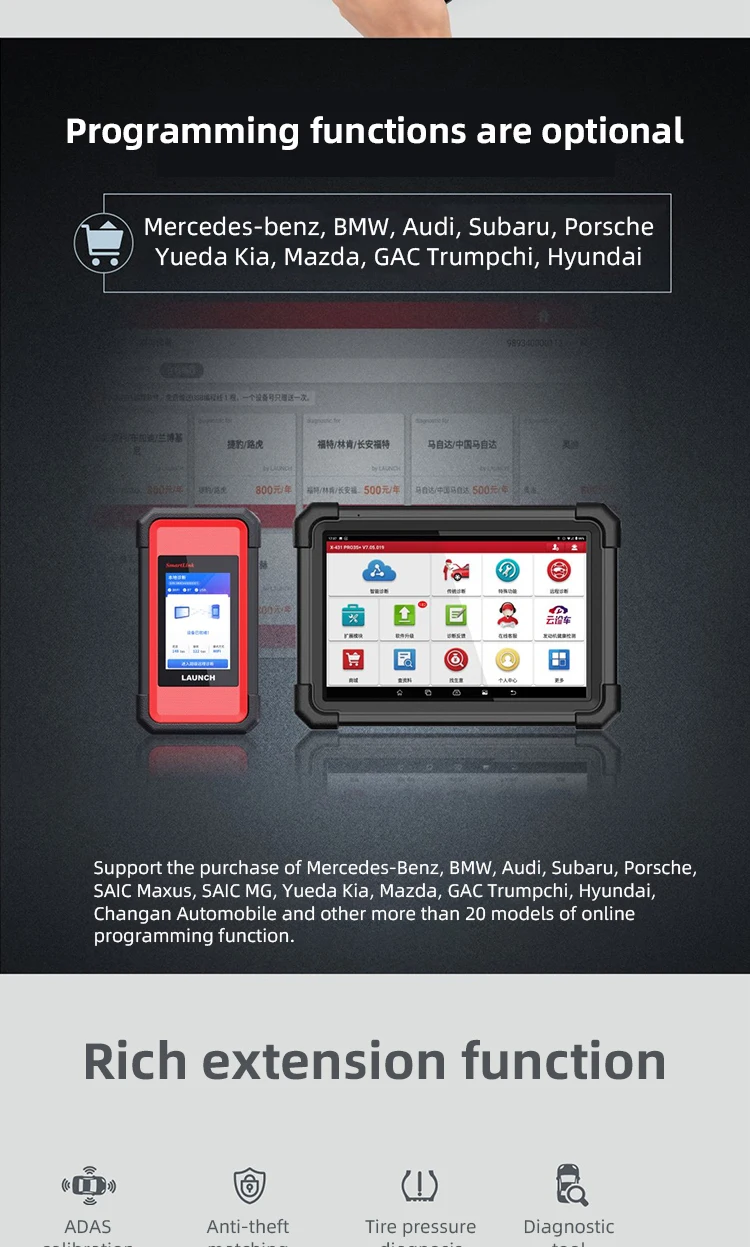 Launch X431 Pro3s+v5.0 Obd2 Full System Diagnostic Scanner Automotriz Professional Machine For ...