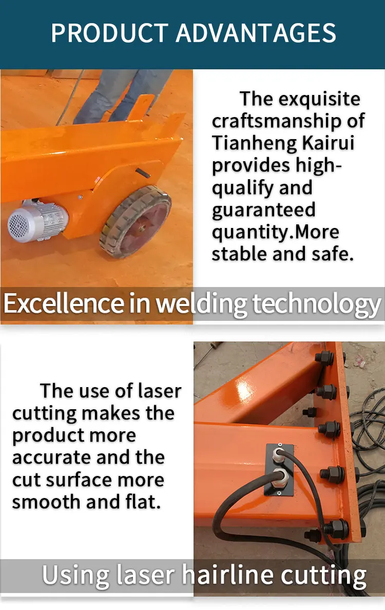 Mobile Workshop Crane Small Electric Walking Height Adjustable Gantry ...