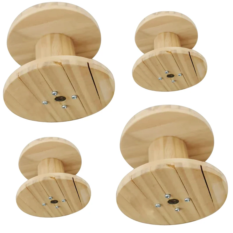 Empty Wooden Power Cable Spool Details Industrial Wooden Spool Wooden ...