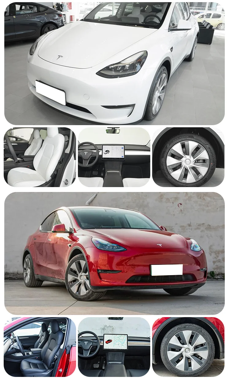 Tesla Model Y 4 Wheel 5 Seats Electric Suv Adult Car Tesla Electric ...