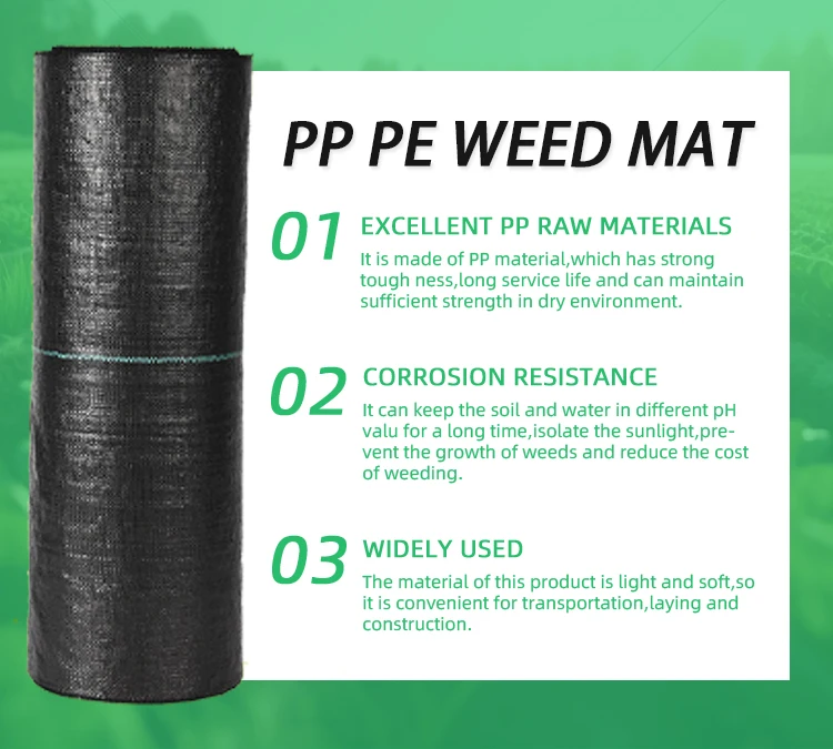 Agricultural Plastic Ground Cover Sheet/landscape Fabric Weed Barrier ...