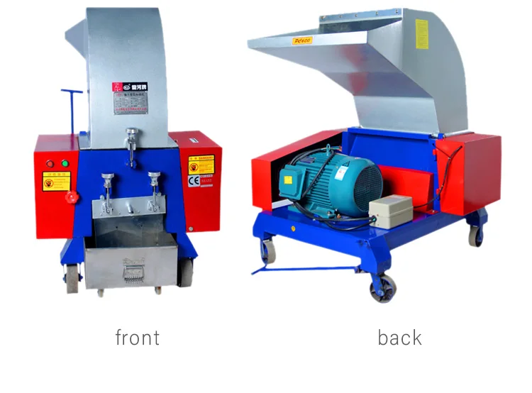 Shredder Clothes Crusher Leather Hand Bags Crushing Machine Plastic ...