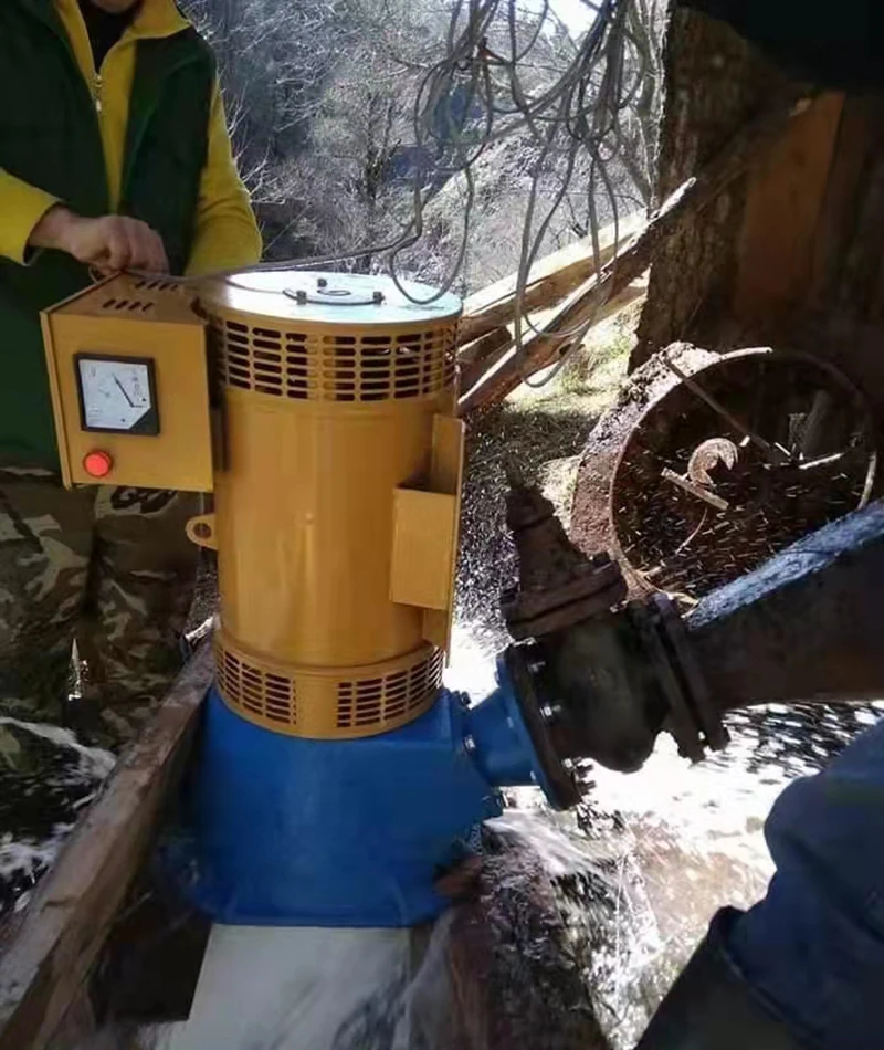 5KW Small Turbine Water Powered Generator for Sale