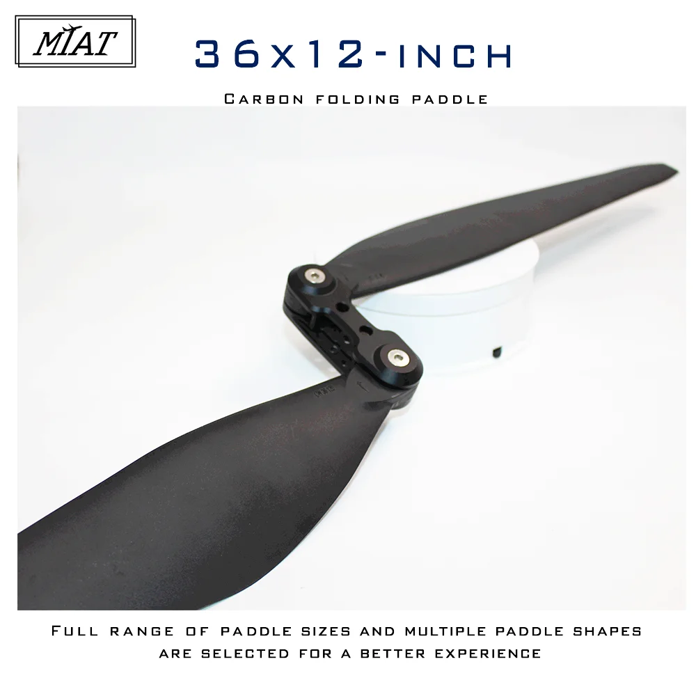 Miat Large 4 Blades Carbon Fiber Propellers 36 Inch Folding Agri Drone ...