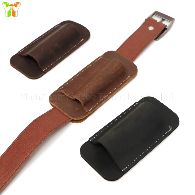 Leather Knives Sheaths EDC Leather Sheath for Folding Knives Carrier ...