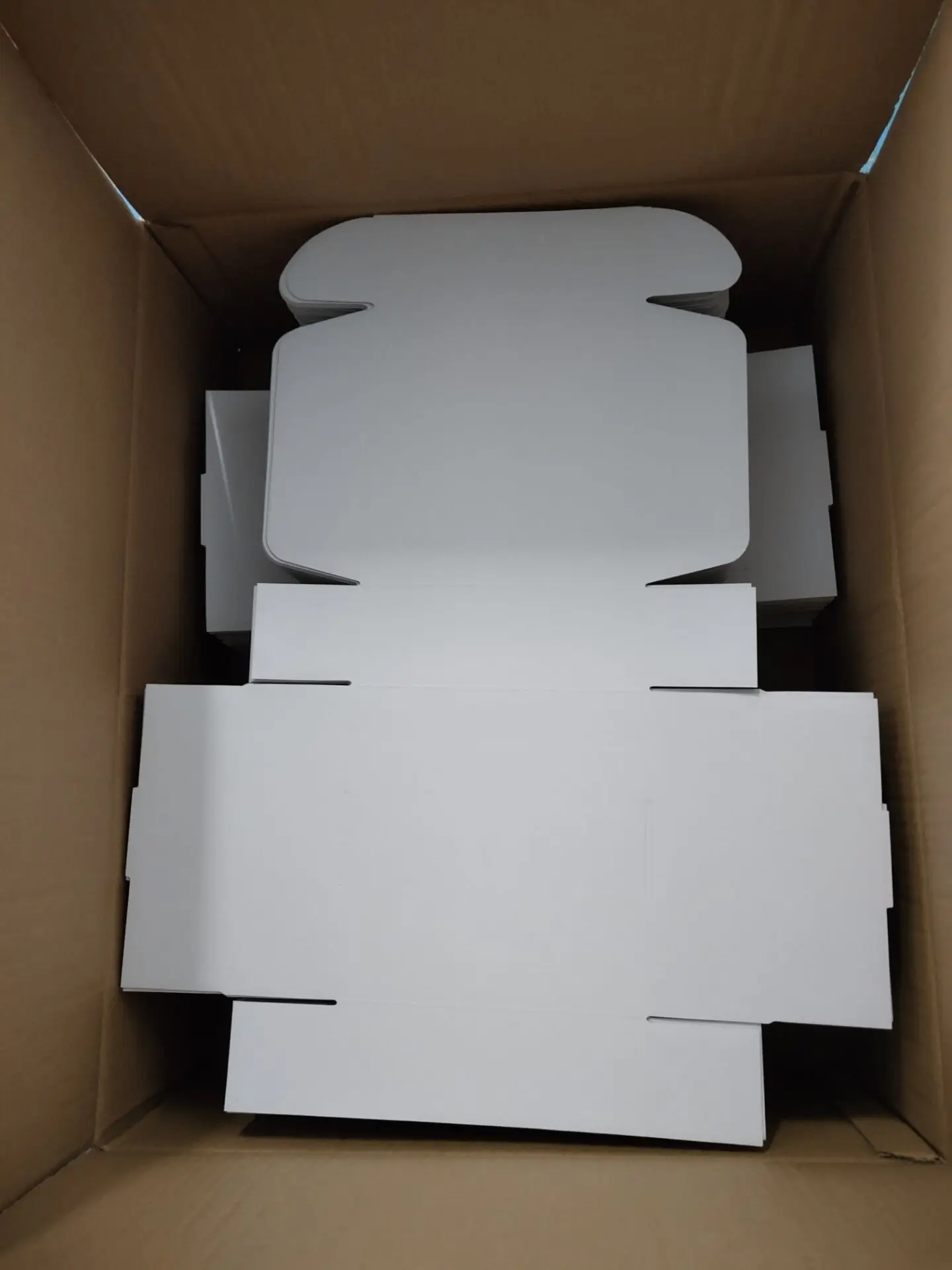 Custom Parts Box Carton Tray Folding File Storage Box Folder Kraft ...