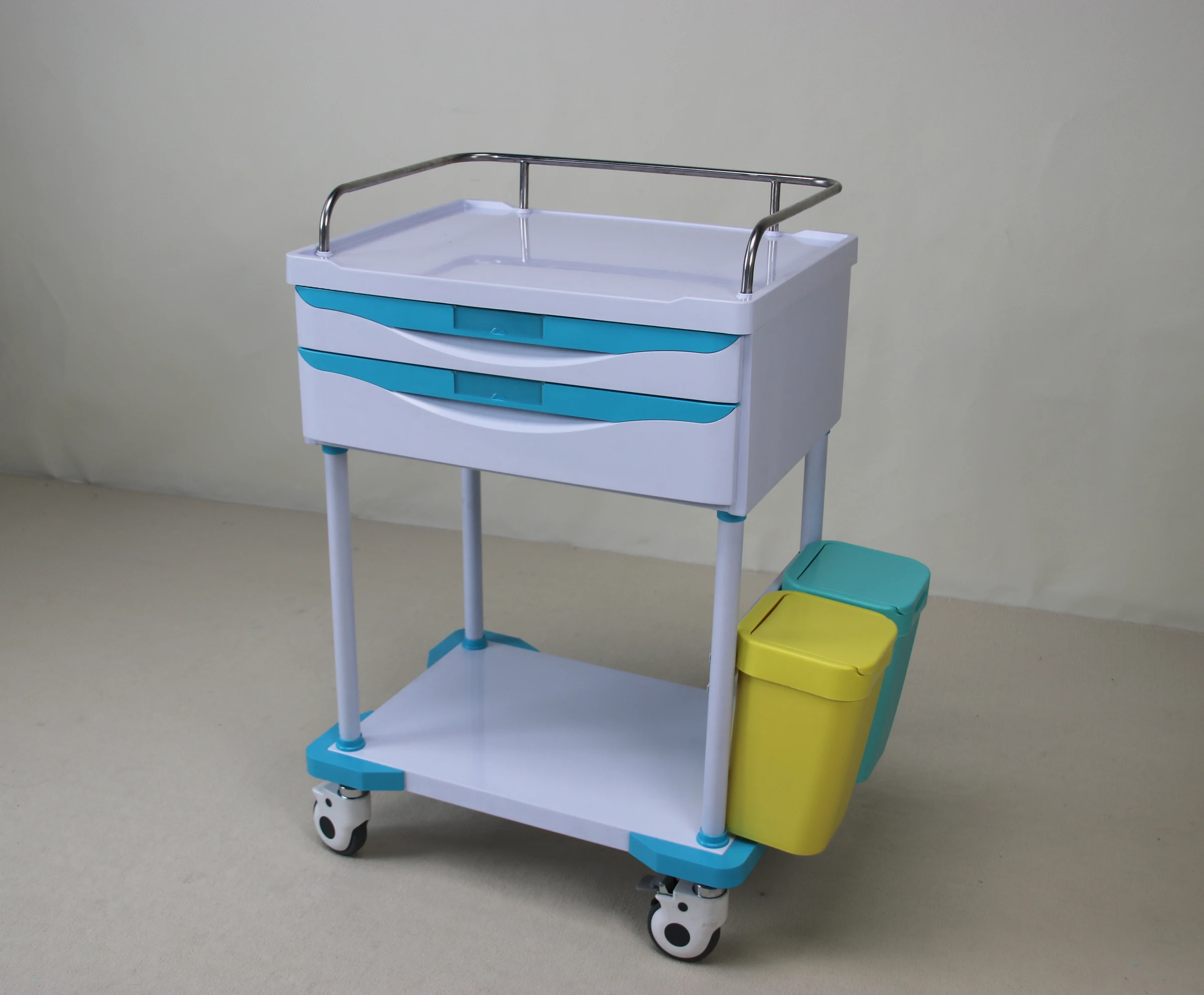 Ginee Medical Hospital Medicine Medication Trolley Professional Cart ...