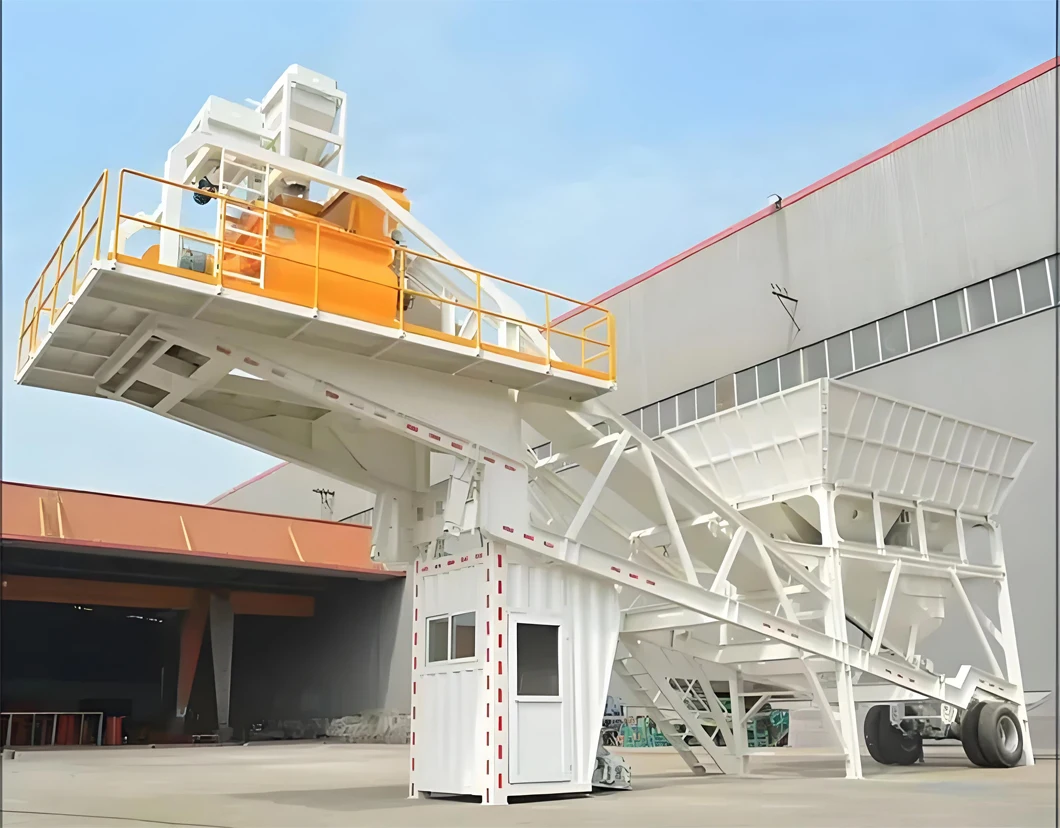 Eco-friendly Mini Concrete Batching Plant for Manufacturing Plant ...