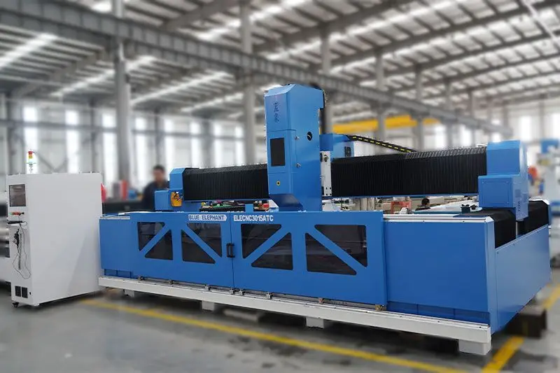 Slabs Quartz Processing Center Automatic Tool Changer Router Machining ...