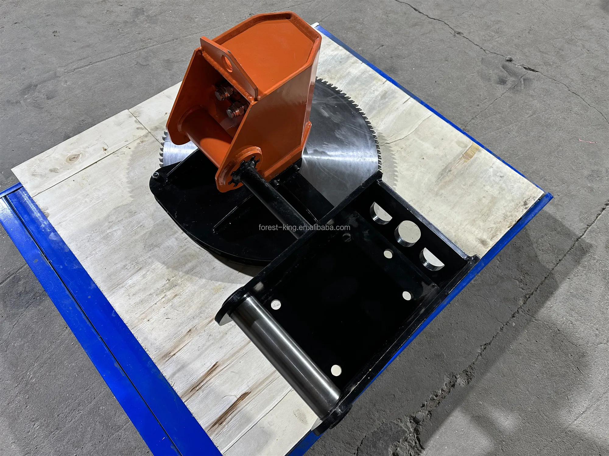 90 Degree Double Saw Head For Excavator / Saw Cutter / Excavator ...