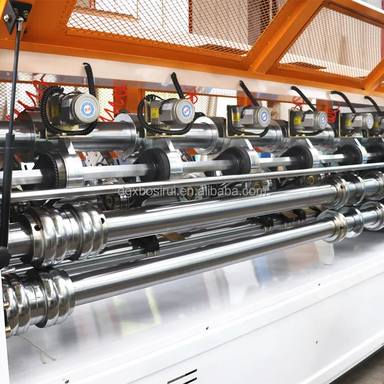 Automatic Thin Blade Slitter Scorer Carton Making Machine Corrugated ...