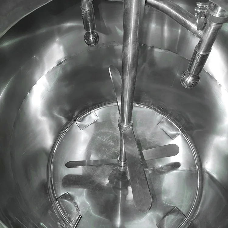 500l 1000L 2000l Stainless Steel Jacketed Heat Electric Chemical ...