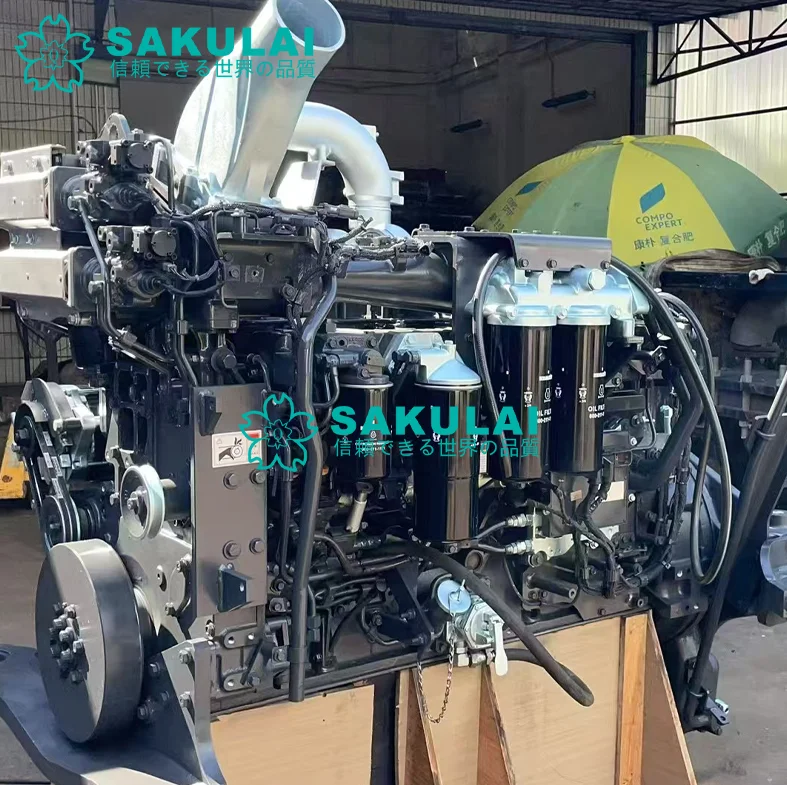 Refurbished Engine Excavator Genuine SAA6D140E-5 Complete Diesel Engine ...