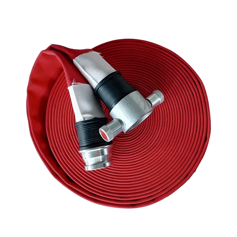 60 Meter Flexible 1/2 Inch Layflat Tpu Lined Fire Hose With Bs Coupling ...