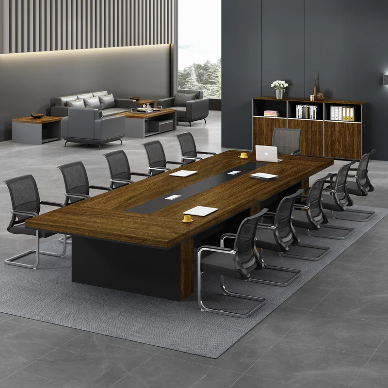 10 Seater Conference Table Solid Wood Office Meeting Tables Conference ...