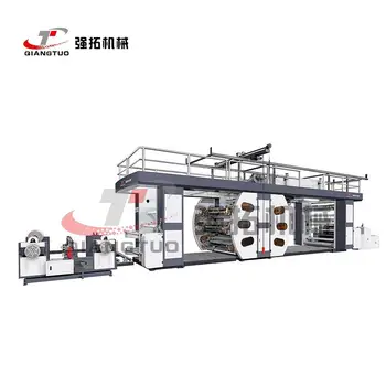 Economical 6-color Central Drum Ci Type Flexographic Printing Machine ...