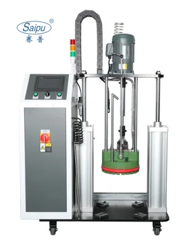 Sp-pur5 Touch Screen Semi-automatic Hot Melt Glue Machine With Plc ...