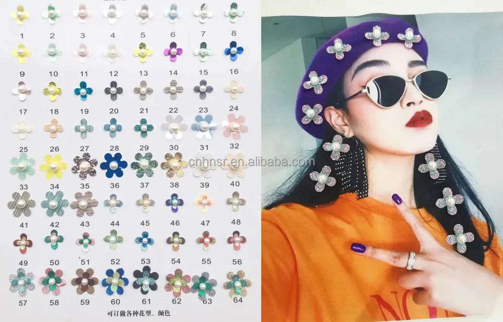 Sequin Flower Pearl Sequin Attaching Machine Pearl Punching Machine ...