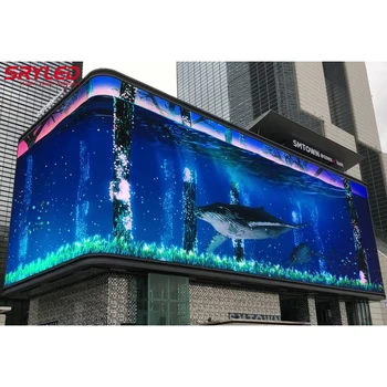 Big Led Display Video Wall High Bright Outdoor Tv Screen 3d Led Display ...