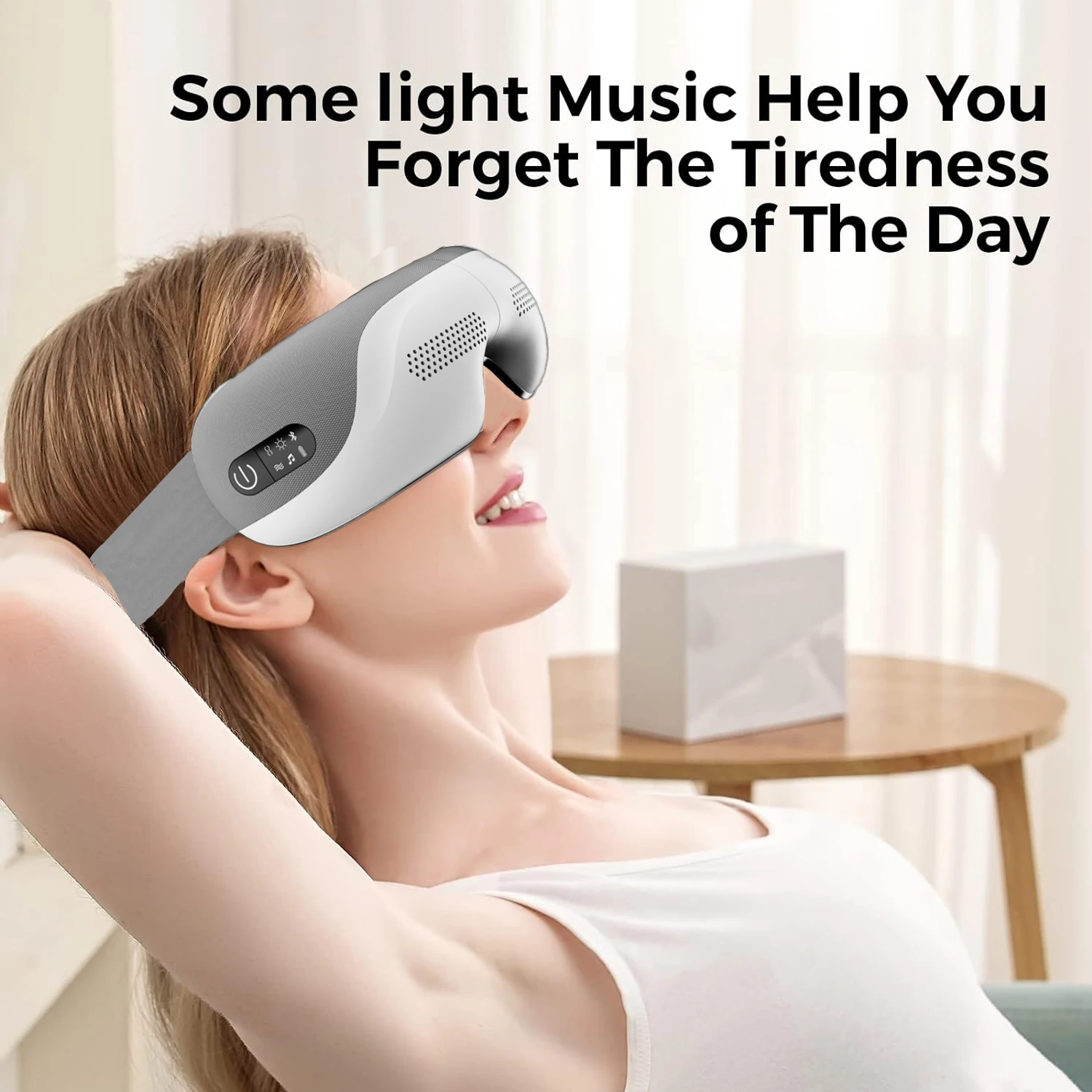 Phenitech 2025 Visible Air Compress Eye Massager for Relaxation Smart ...