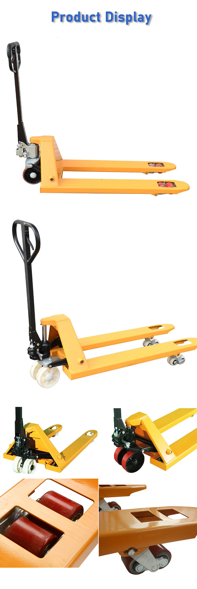 Xuyang Hand Manual Hydraulic Forklift Hydraulic Pallet Jack Truck Fork ...