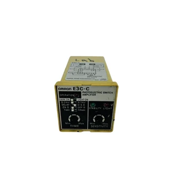 Omron E3c-c Photo Electric Switch Amplifier 100/240vac 1-10sec 2ms-1ms ...