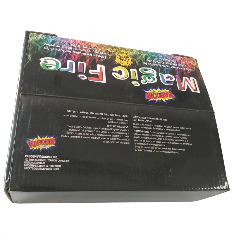 Party Camping Mystical Color Fires Magic Tricks Coloured Flames Bonfire ...