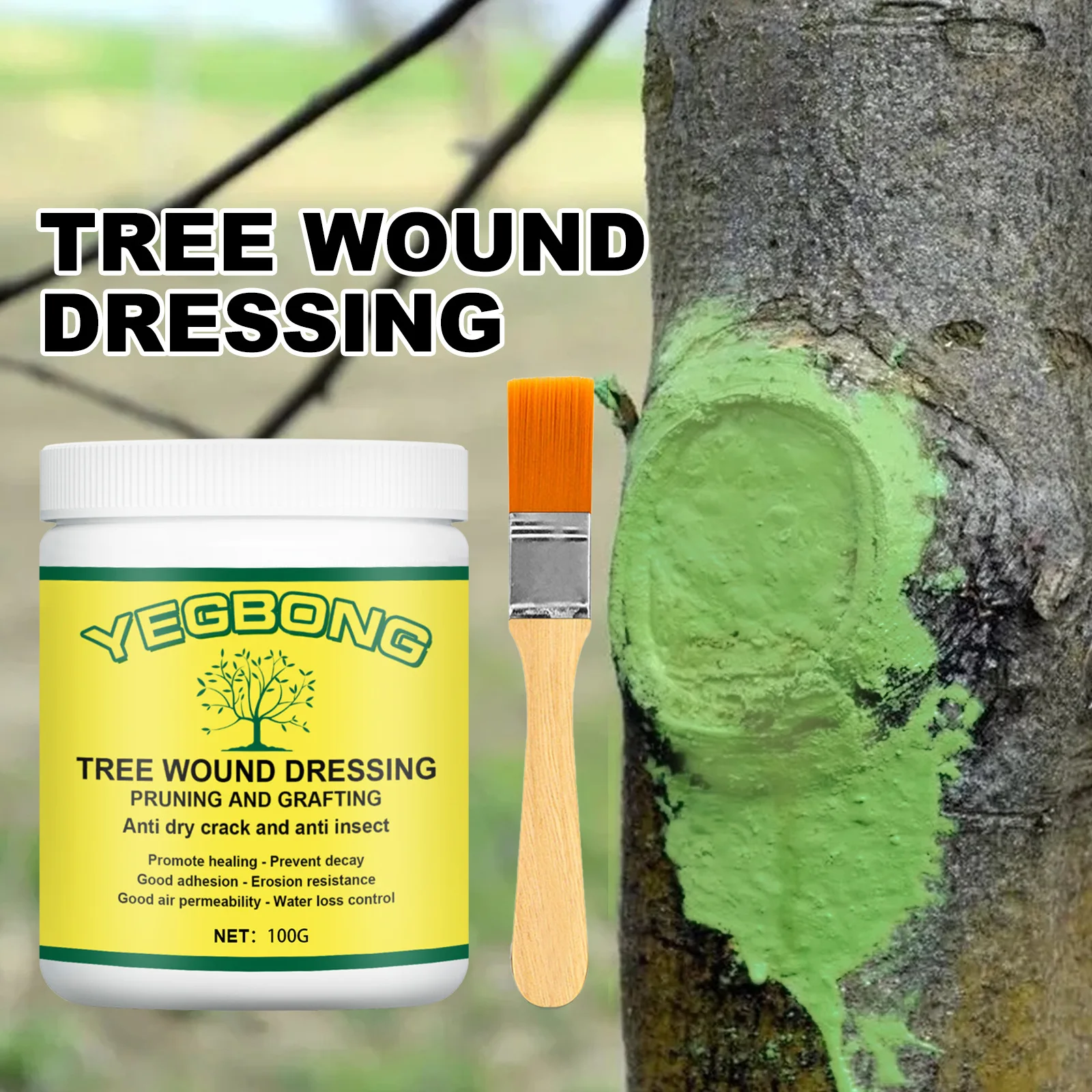 Yegbong Big Tree Wound Healing Applicator Hua Li Tong Tree Band-aid ...