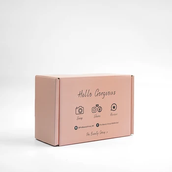 Luxury Custom Double Wall Cardboard Mail Carton Packaging Mailing ...