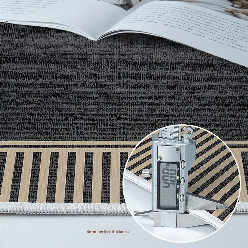 Modern Easy to Maintain Foldable Ultra Fine Cashmere Carpet Bedroom ...