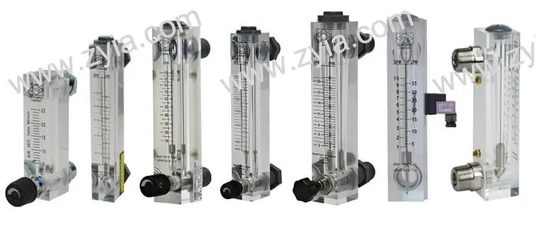 5 GPM Acrylic Panel Mount Flow Meter - Precise Liquid Control