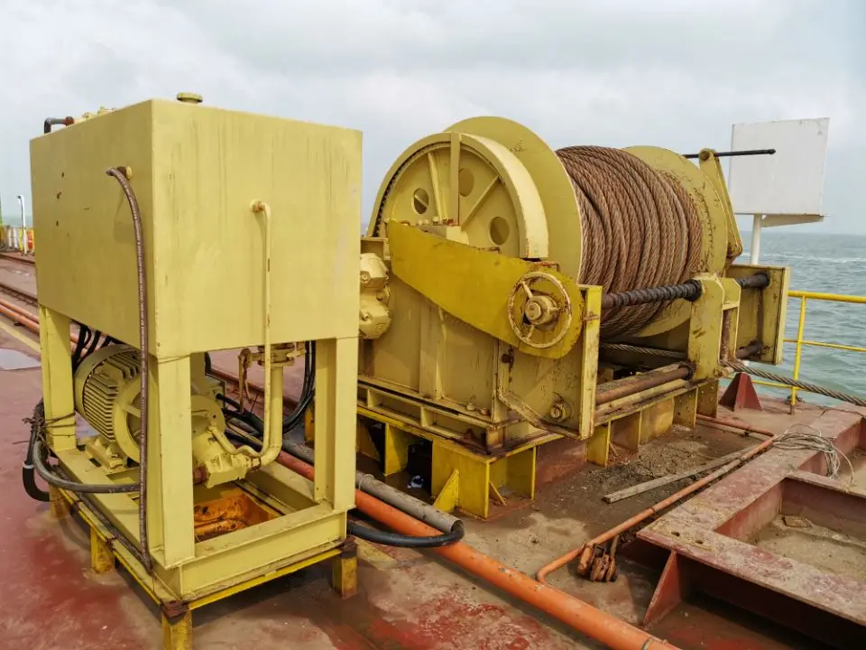 Marine Hydraulic Trawl Winch System 5 Ton 20 Ton with Clutch for ...