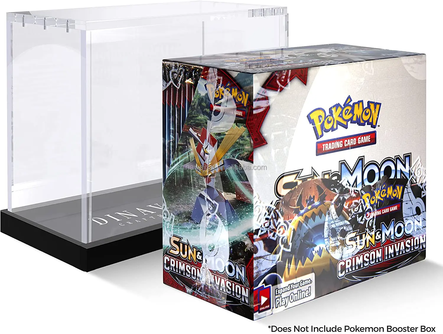 Booster Box Acrylic Display Case - Pokemon Booster Box Pokemon Case ...