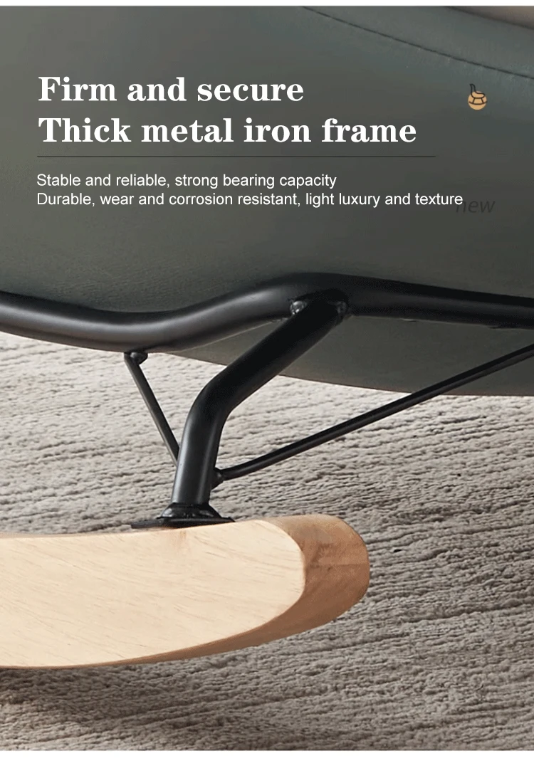Modern Luxury Rocking Sofa Living Room Chair Lounge Chair Modern Luxury ...