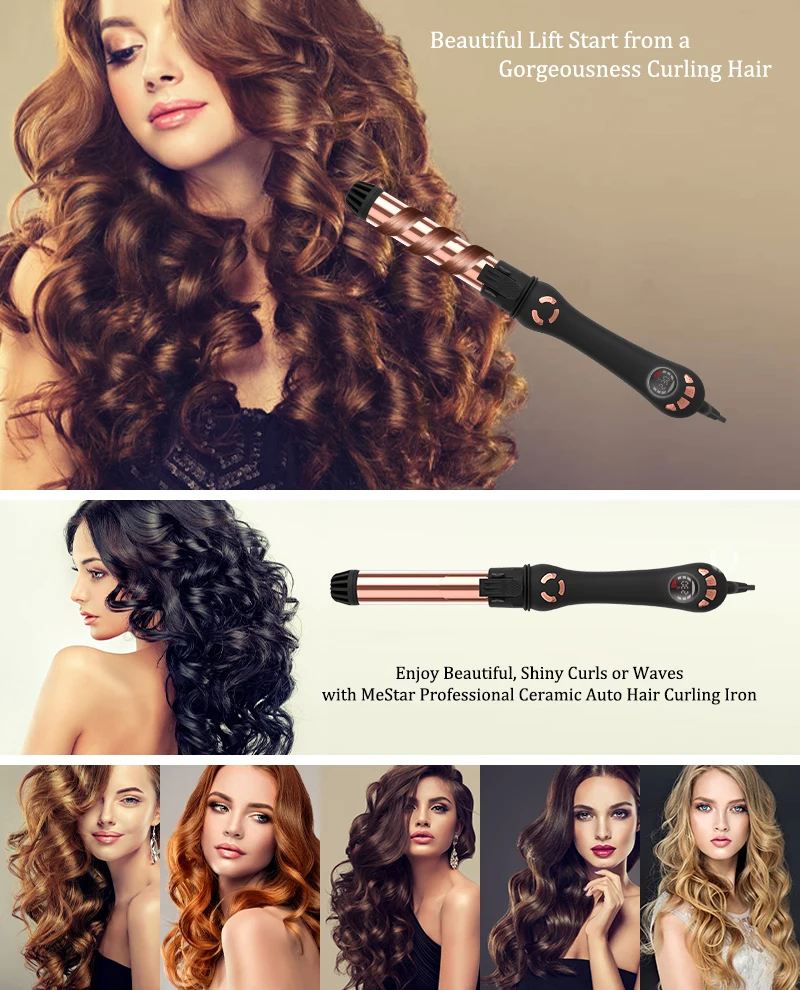 Web Celebrity Electric Lazy Automatic Hair Styling Tools Hair Wand ...