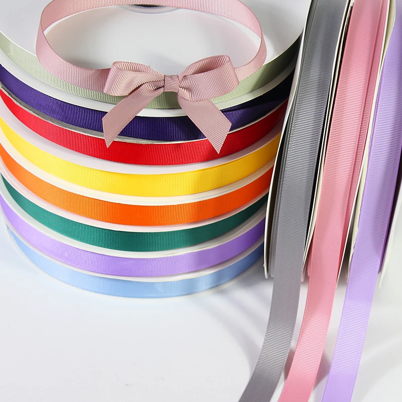 Ribbon Stock Wholesales 1 Inch 25mm 19 Sizes 196 Solid Colors Grosgrain ...