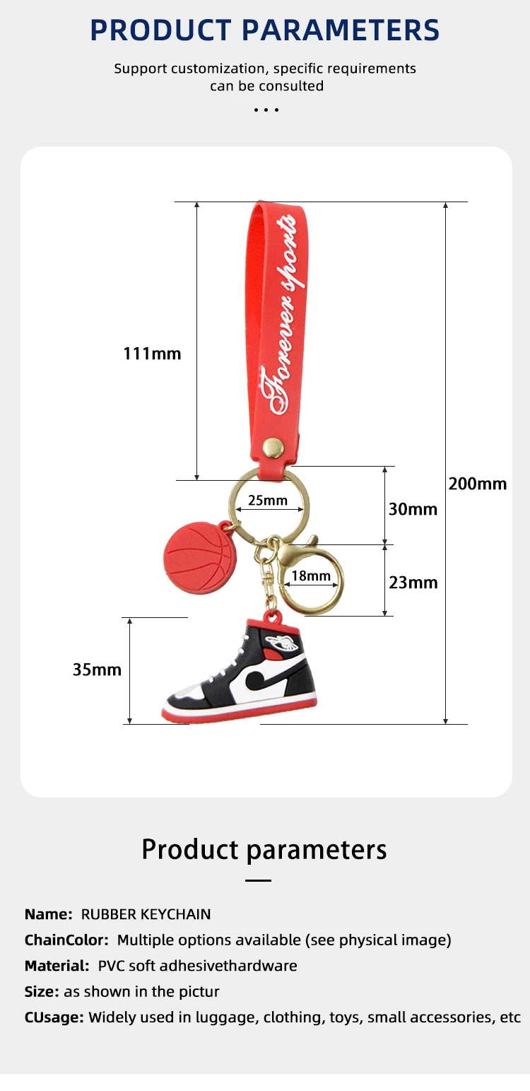Wholesale Pvc 3d Mini Sneaker Basketball Aj Shoes Jor Dan Shoe Key Ring ...
