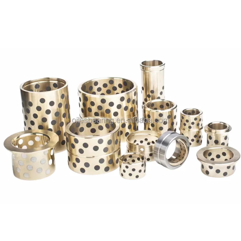 Oiles 500SP1 Bronze Bearing, SOB Oilless Guide Bushing,2052.70 Oilless ...