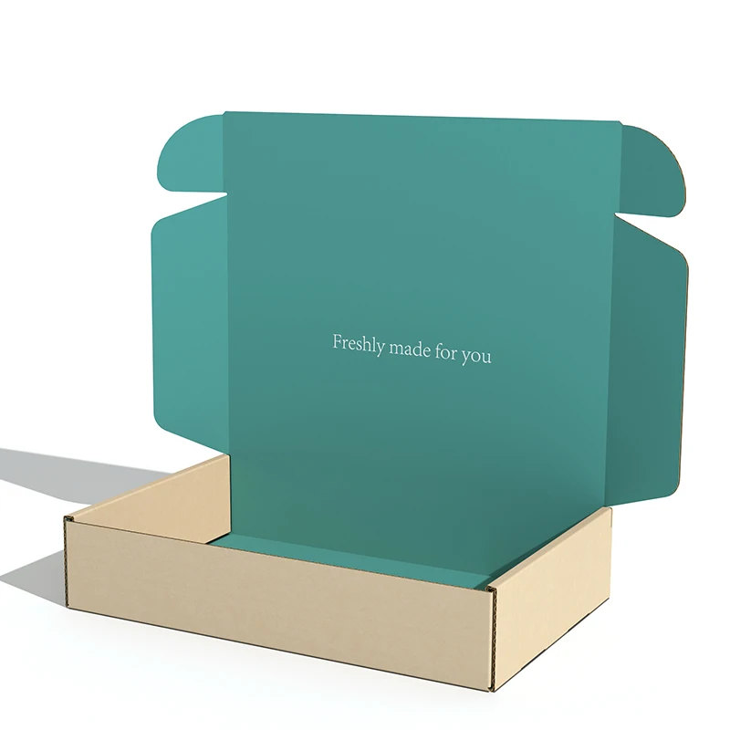 Eco Friendly Sustainable Custom Corrugated Board Shipping Box Mailer Paper Box For Cosmetic ...