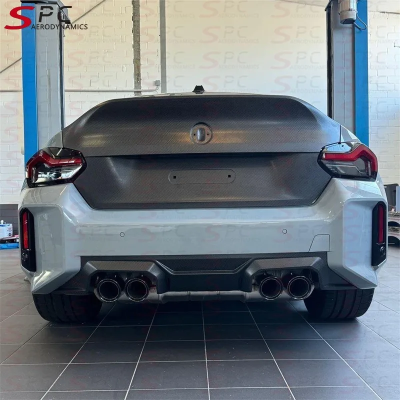 Spc N Style Carbon Fiber Rear Lid For Bmw M2 2023+ Dry Carbon Fiber ...