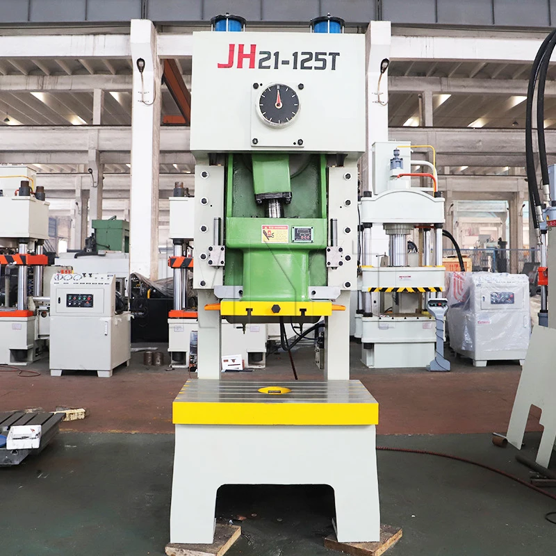 Myt Metal Sheet Hole Hydraulic Punching Press Machine Jh21 C Frame 80ton Form Mold Pneumatic ...