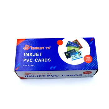 Shirley Injectinpaperntable Pvc Card Ya Colourful Blank Inkjeting ...