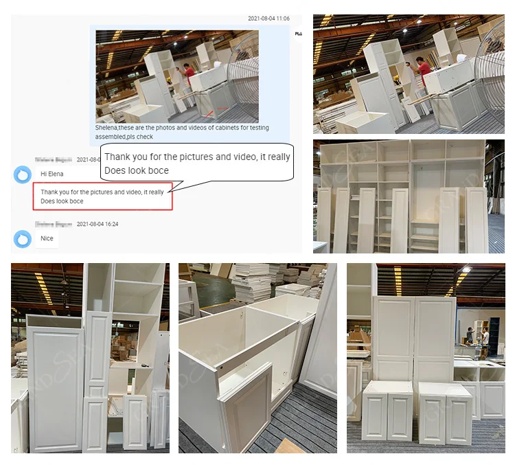 Foshan Factory Outlet Sale Kitchen Furniture Modern Lacquer Finished ...