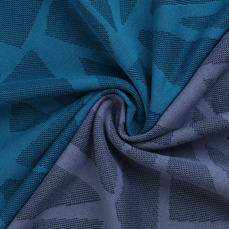 High Stretch Jacquard Mesh Sweatpants Fabric 150g Quick Drying ...