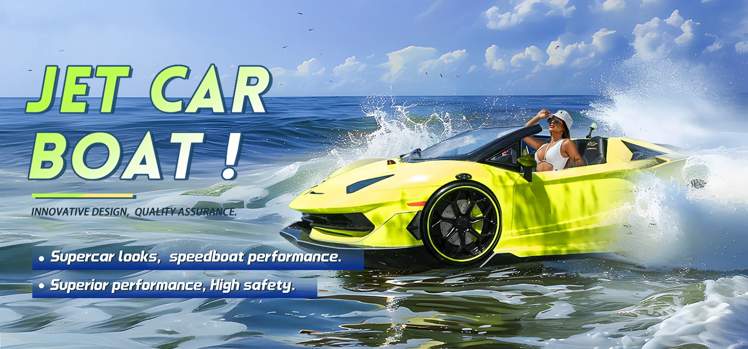 Water Supercar - High-Speed Jet Car Boat for Fun & Thrill