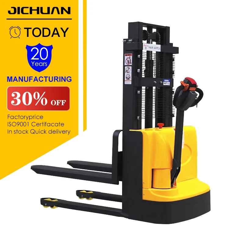 Electric Pallet Stacker Make Cargo Lift Stable And Powerful Electric ...