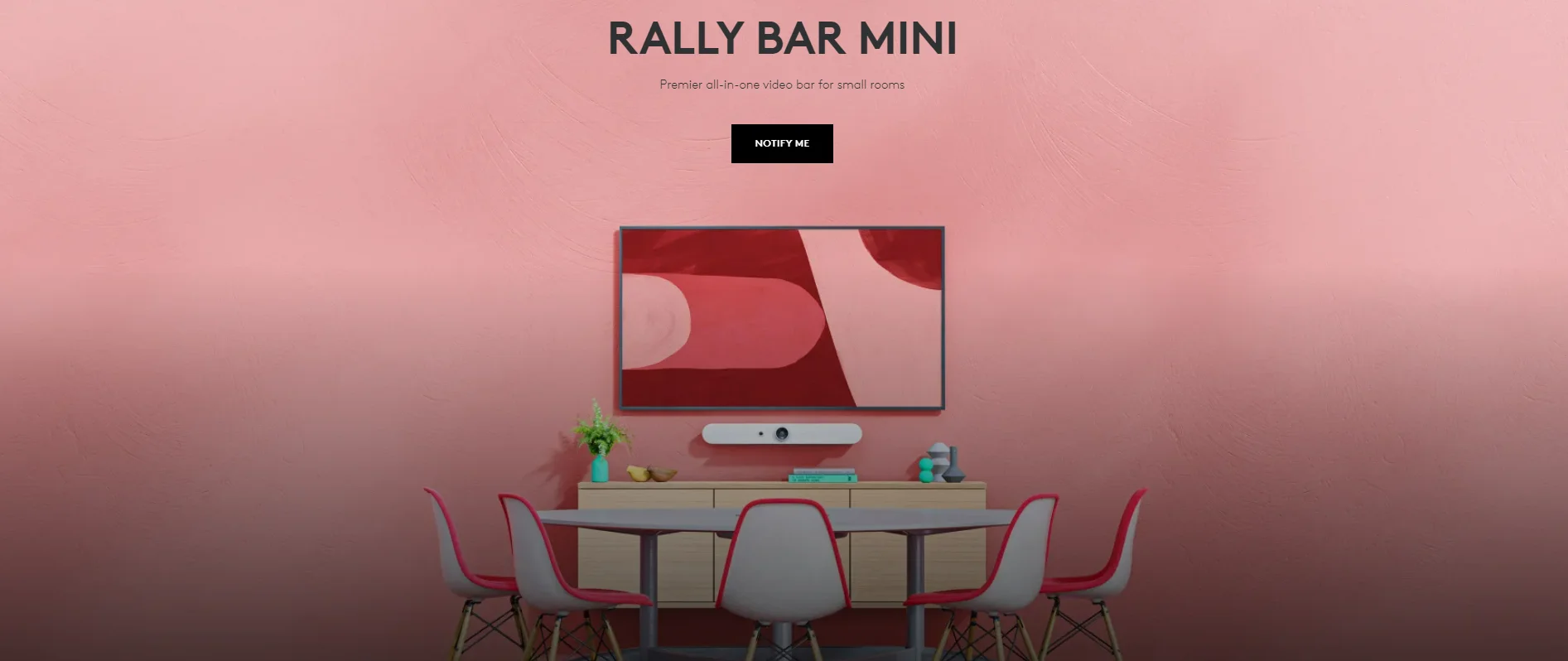 Logitech Cc4500e Rally Bar Mini 4K UHD Video Conference Camera