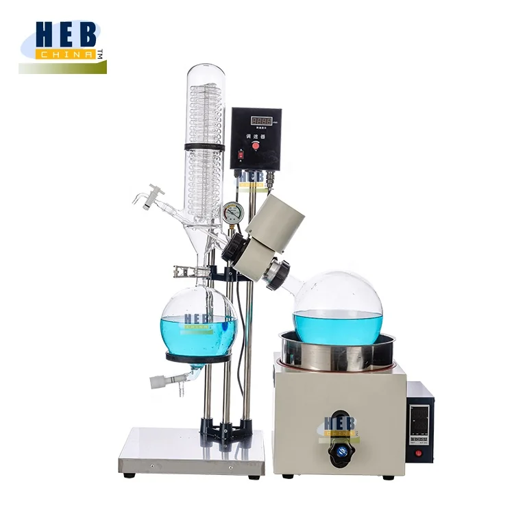 R502B 5L Stainless Steel lab Mini Vacuum Rotary Evaporator price ...