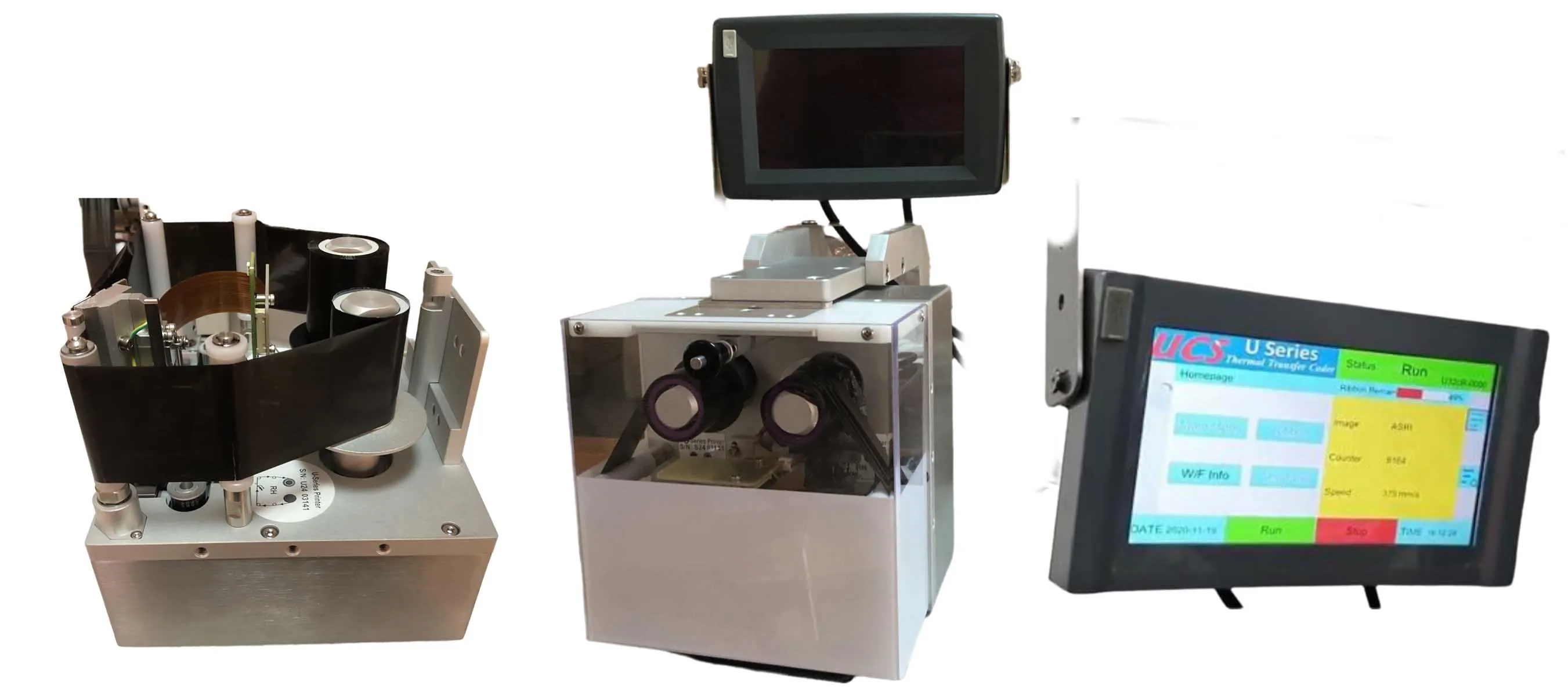 Ucs32 Tto Thermal Printer Coding Machines Pneumatic Driven Batch Code ...